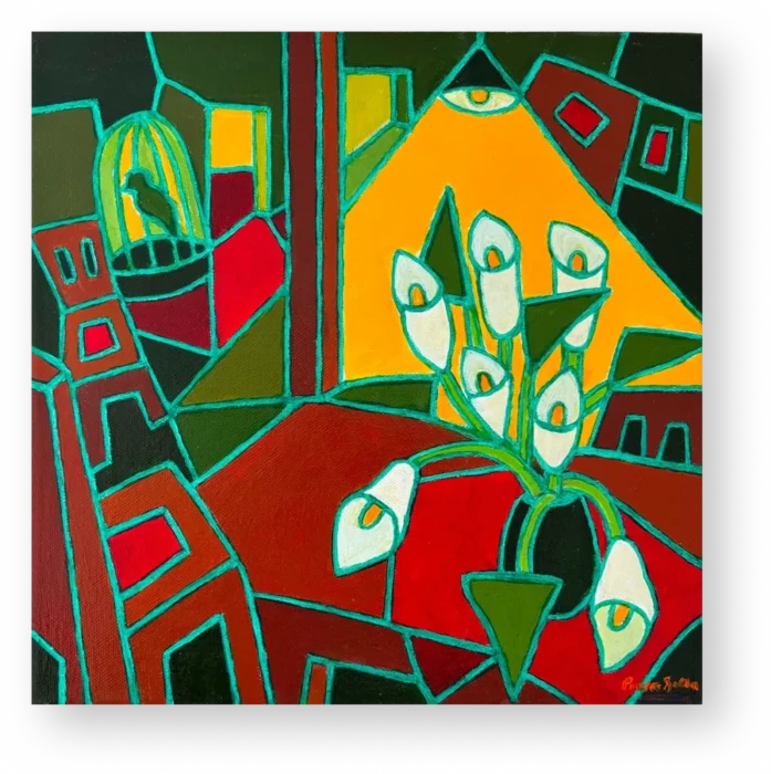 Pierre Botha - Arum Lilies 5 - Hamilton Gallery